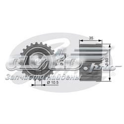 Ролик ремня ГРМ паразитный GATES. Купить ролик ремня грм паразитный ...