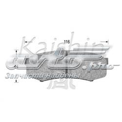 D2090 Kashiyama колодки тормозные задние дисковые