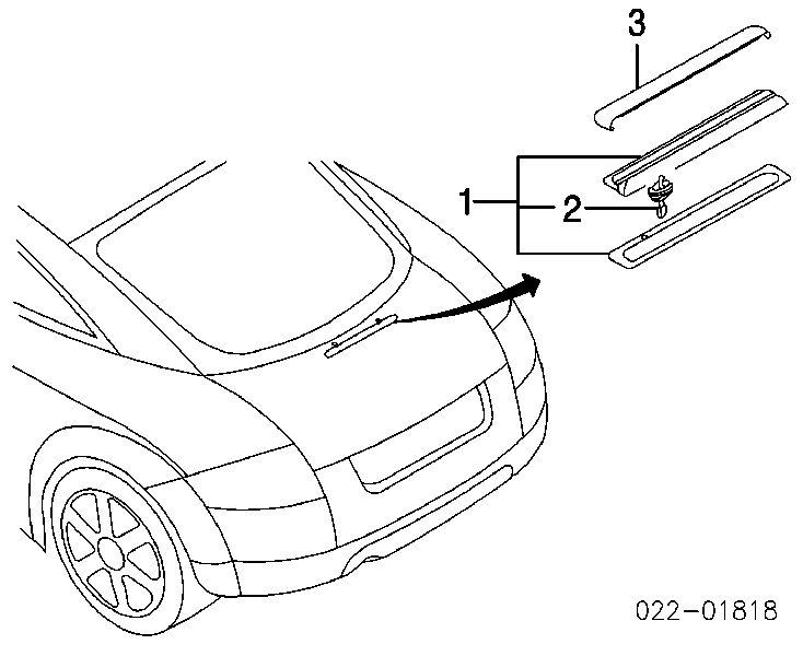893971632 VAG корпус разъема электрического vag