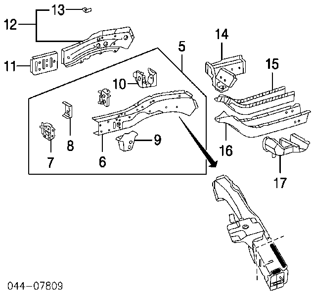 5711708020 Toyota сравнить цены на Автопро