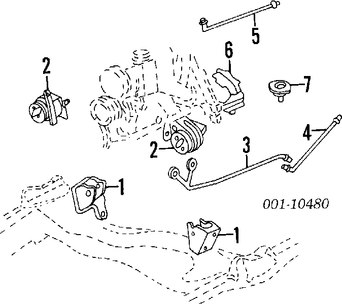 15149543 General Motors подушка (опора двигателя левая)