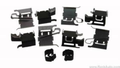 0494742050 Toyota комплект пружинок крепления дисковых колодок передних