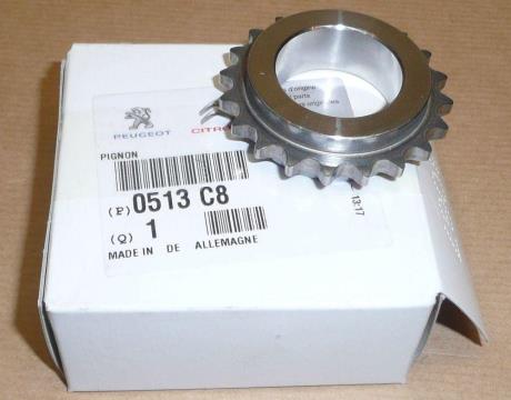 A1550500003 Mercedes звездочка привода коленвала двигателя