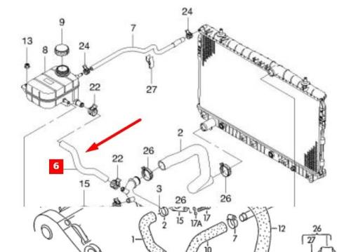 96553272 General Motors шланг (патрубок системы охлаждения)