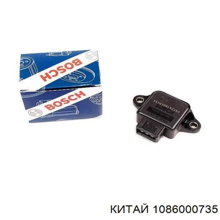 1086000735-KM Kimiko датчик положения дроссельной заслонки (потенциометр)