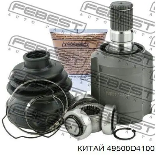 49500D4100 Hyundai/Kia Полуось (привод) передняя левая