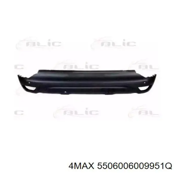 850109312R Renault (RVI) бампер задний