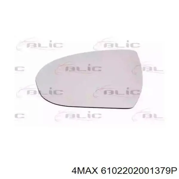 87611D7010 Hyundai/Kia Зеркальный элемент зеркала заднего вида левого