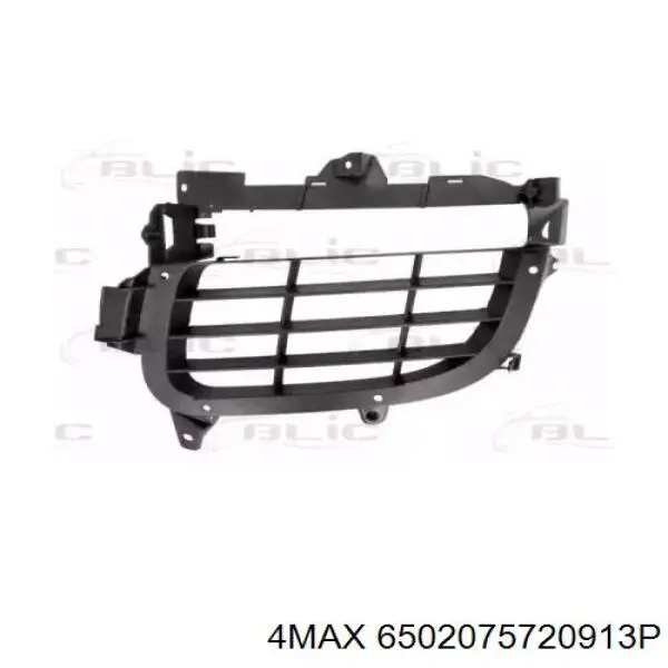 955505681129B9 VAG решетка бампера переднего левая