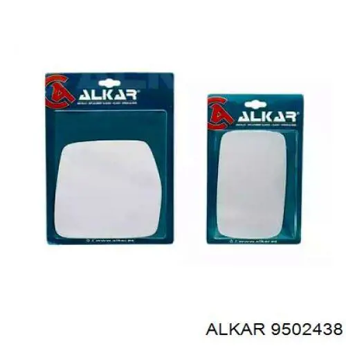 9502438 Alkar скло дзеркала прав.