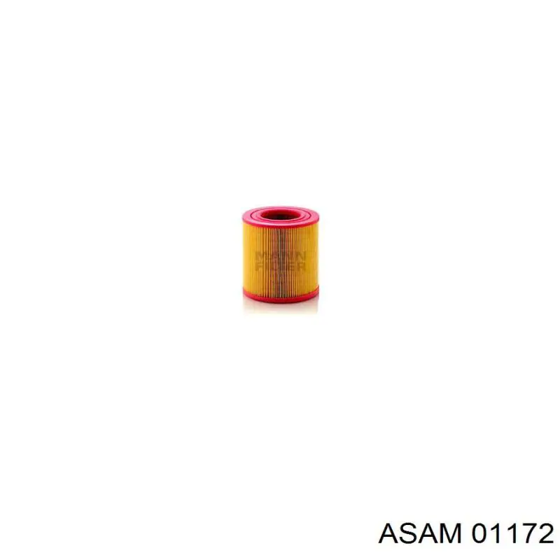 01172 Asam пружина задняя