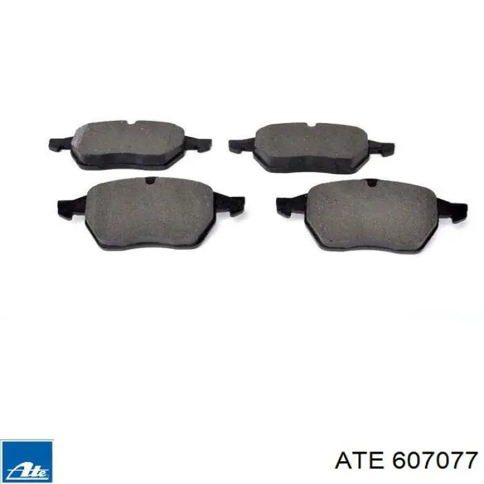607077 ATE колодки передние