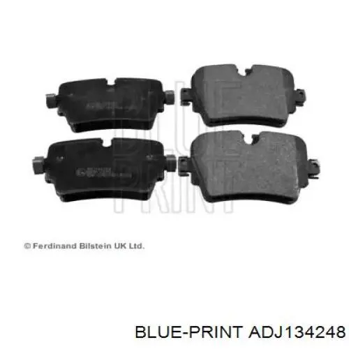 8DB355021391 HELLA колодки тормозные задние дисковые