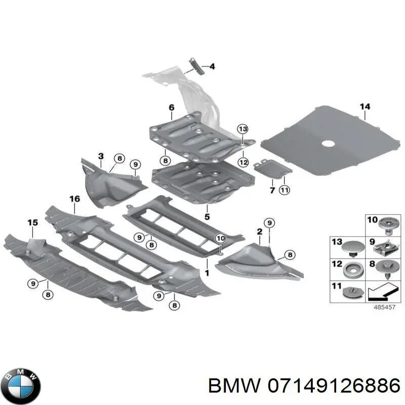 7149126886 BMW сравнить цены на Автопро