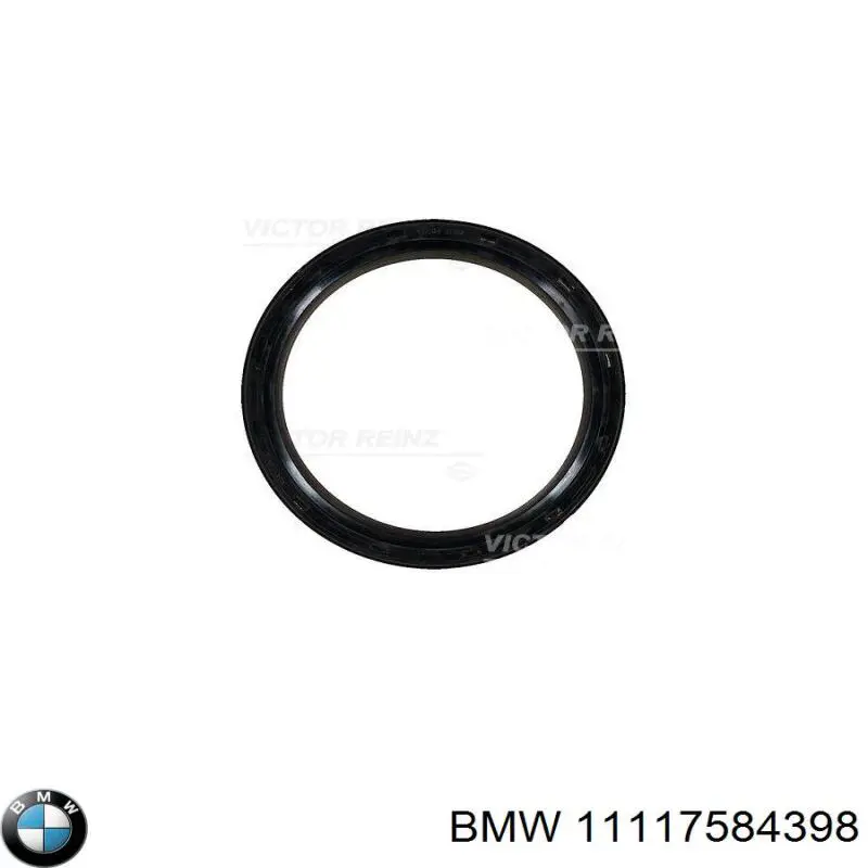 11117584398 BMW сальник коленвала двигателя задний