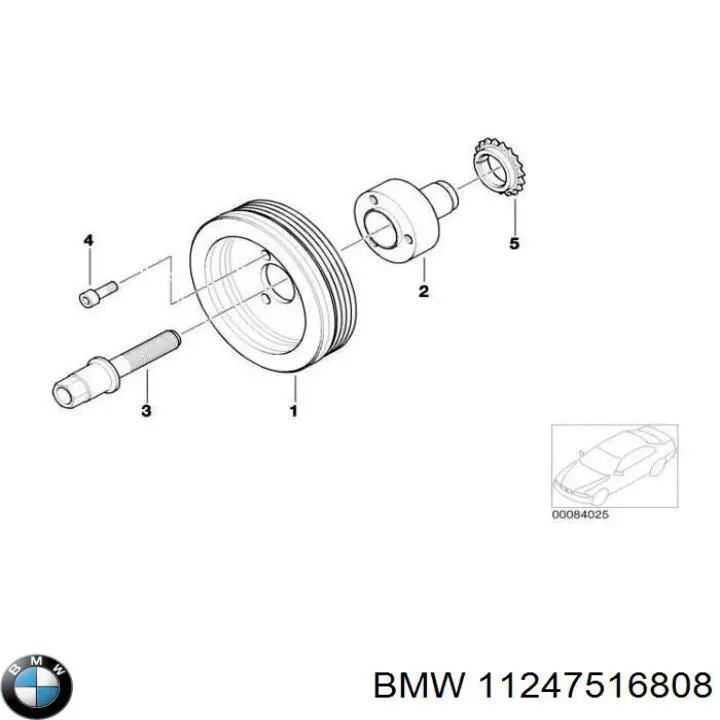 11247516808 BMW Болт шатуна