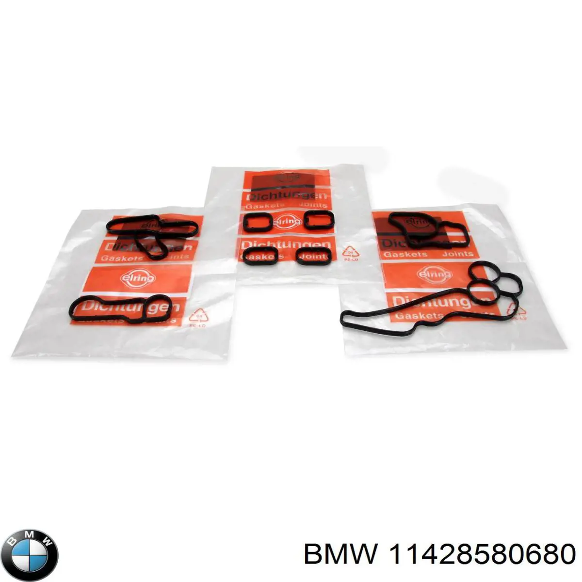 11428580680 BMW Прокладка адаптера масляного фильтра
