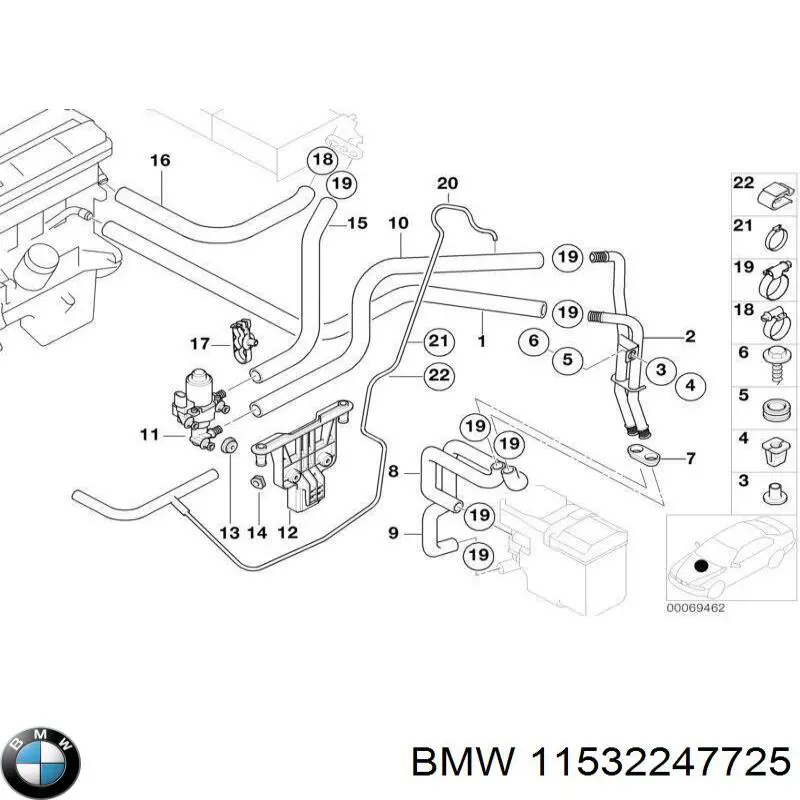 11532247725 BMW сравнить цены на Автопро