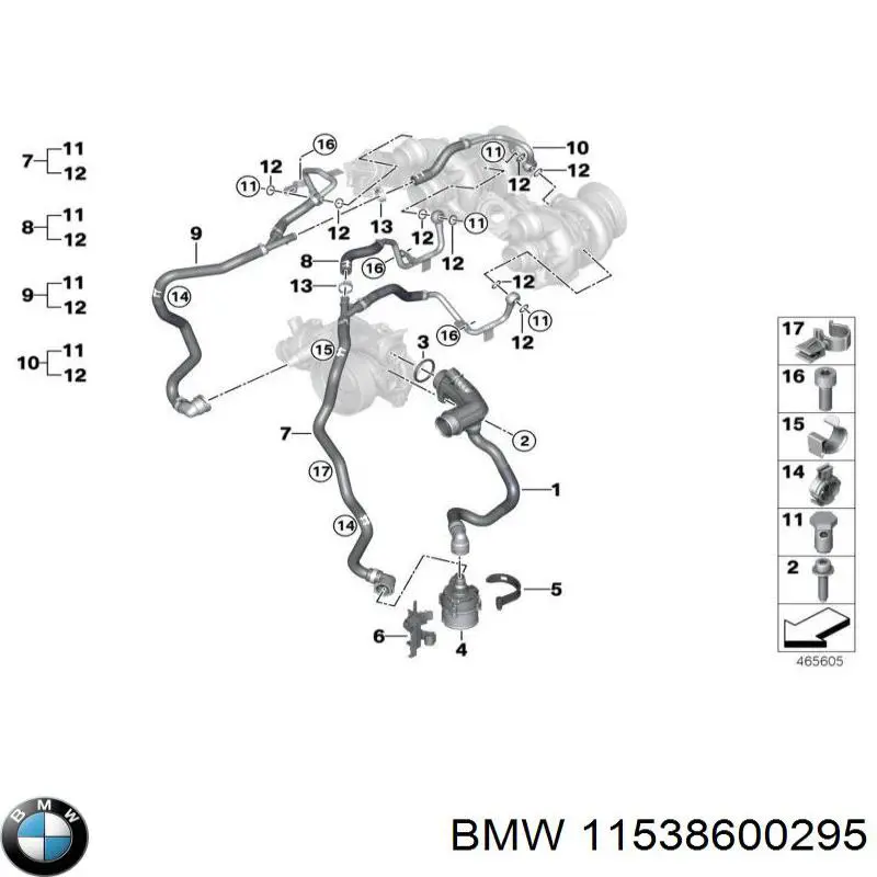 11538600295 BMW сравнить цены на Автопро
