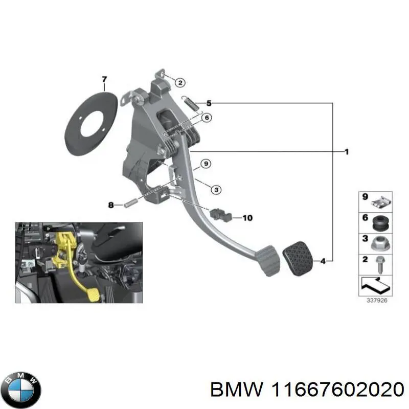 11667602020 BMW сравнить цены на Автопро