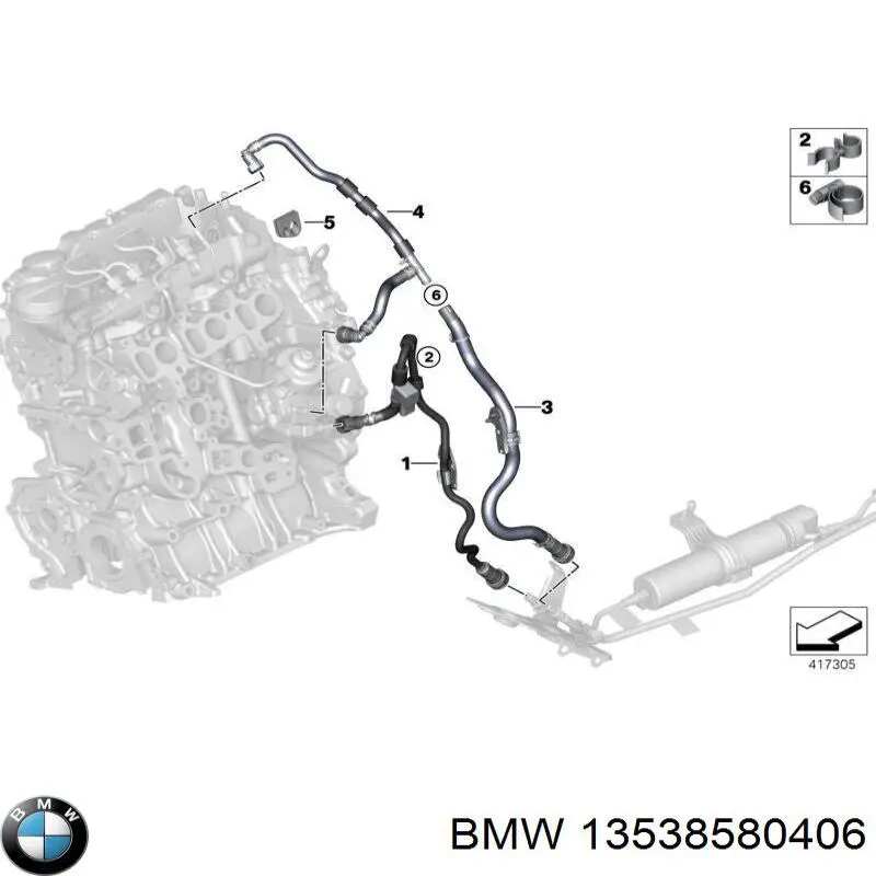 13538580406 BMW сравнить цены на Автопро