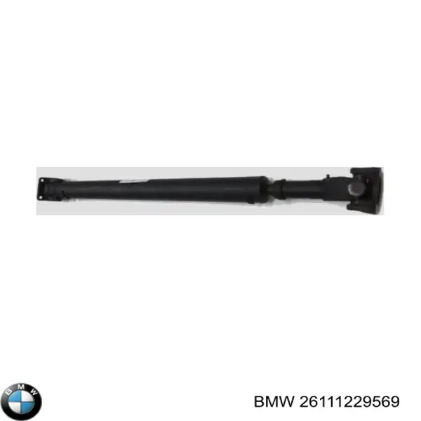 26111229569 BMW Вал карданный задний, в сборе