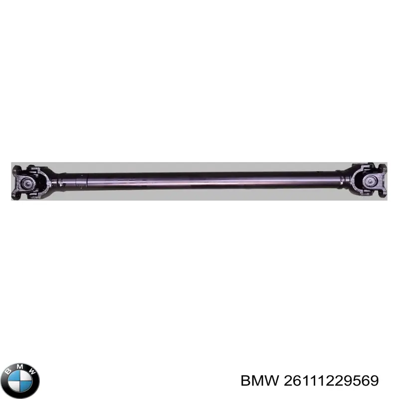 26111229569 BMW Вал карданный задний, в сборе