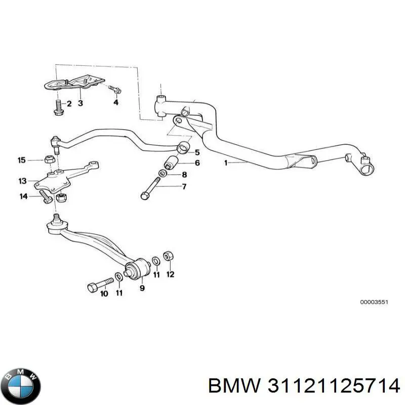 31121125714 BMW сравнить цены на Автопро