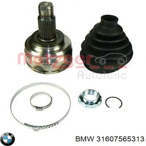 31607565313 BMW Полуось (привод) передняя левая
