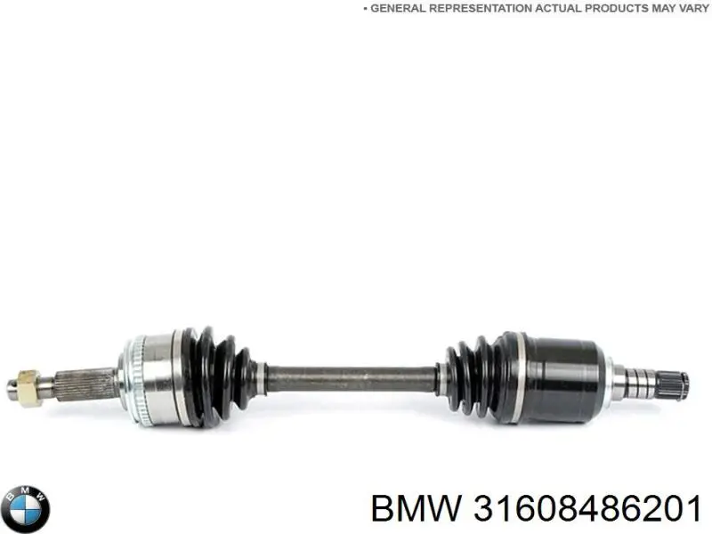 31608486201 BMW Полуось (привод) передняя левая