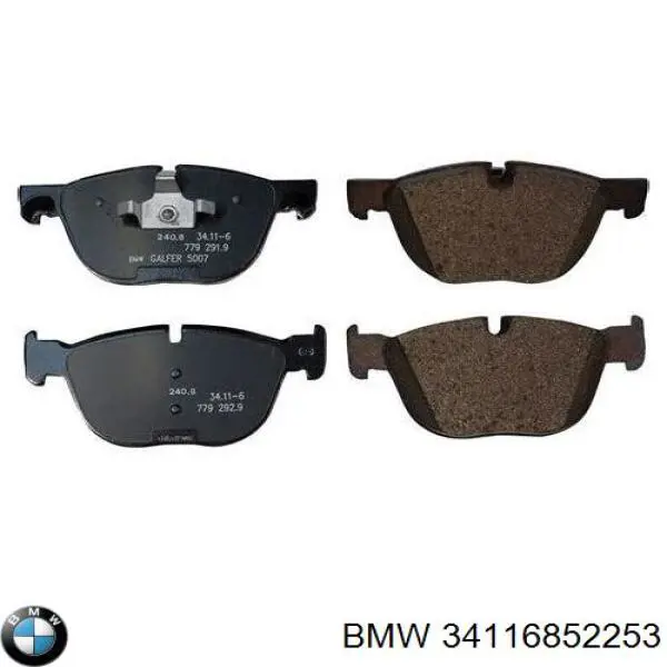 34116852253 BMW колодки передние