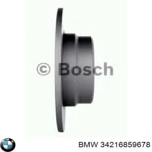 34216859678 BMW Диск тормозной задний