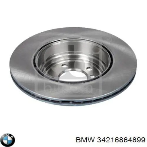 34216864899 BMW диск тормозной задний