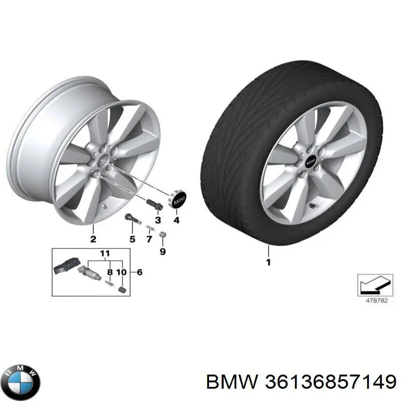 36136857149 BMW сравнить цены на Автопро