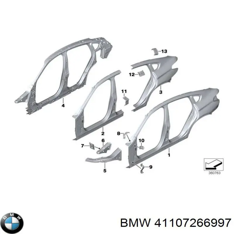 41107266997 BMW сравнить цены на Автопро