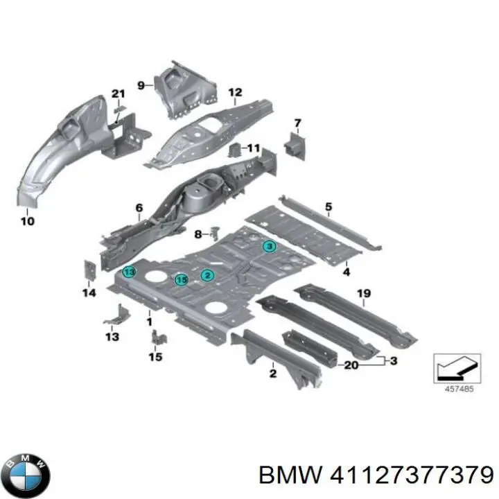 41127377379 BMW сравнить цены на Автопро