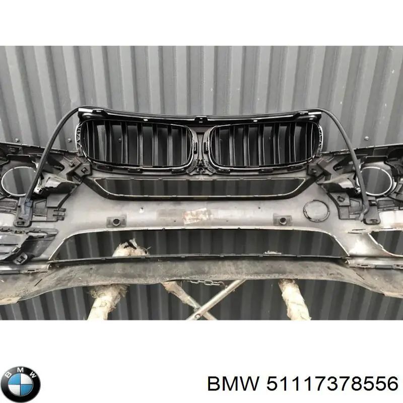 51117378556 BMW бампер передний (облицовка bmw x5 f15)