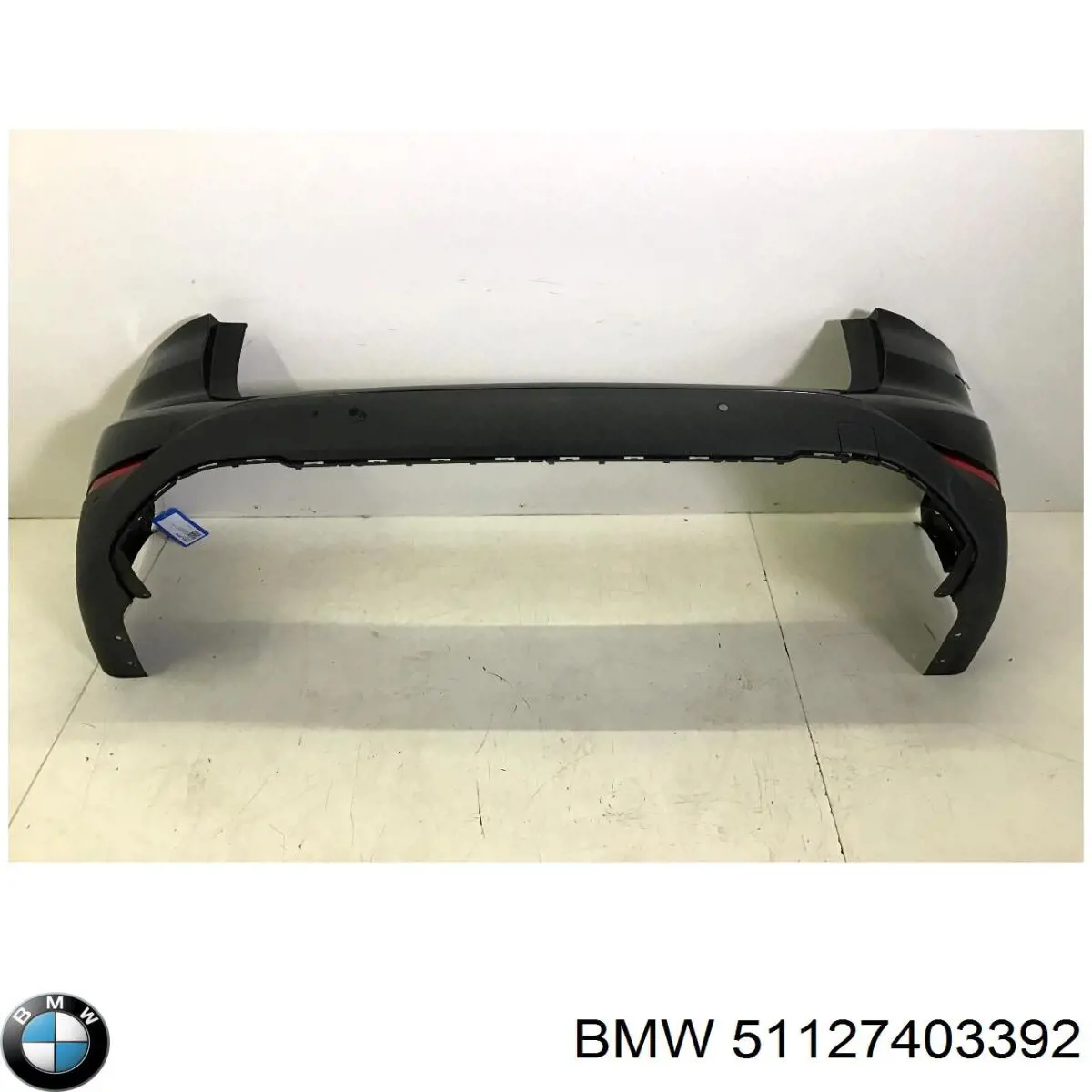 51127403392 BMW бампер задний, нижняя часть
