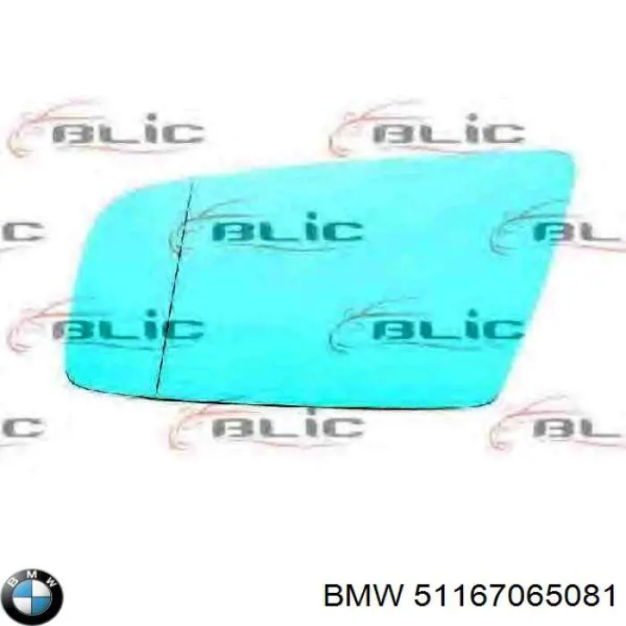 51167065081 BMW Зеркальный элемент зеркала заднего вида левого