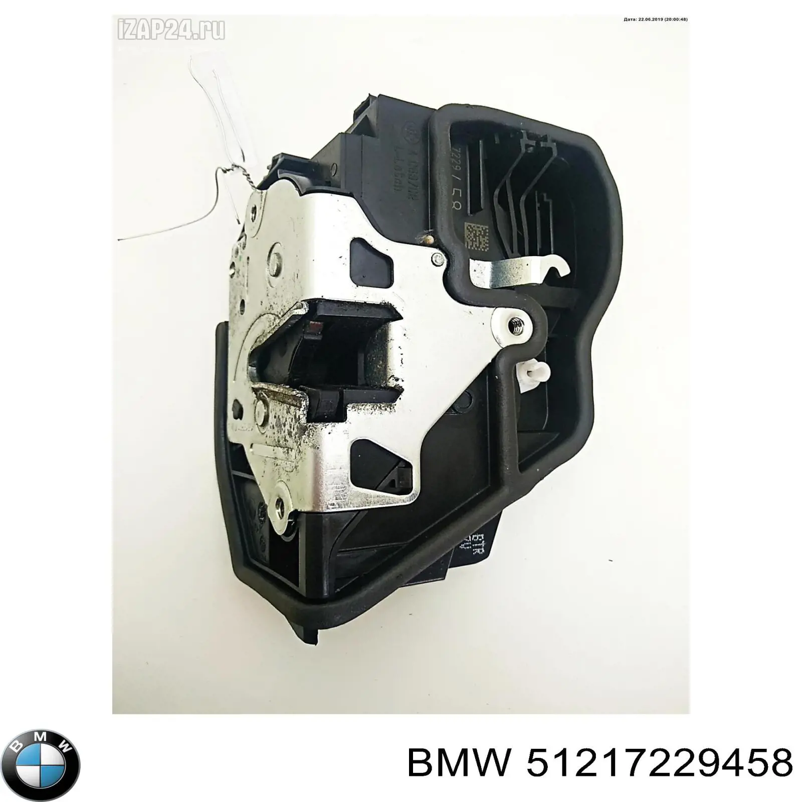 51217229458 BMW замок передней двери правой