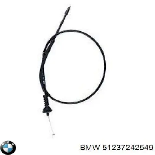 51234895376 BMW замок капота правый