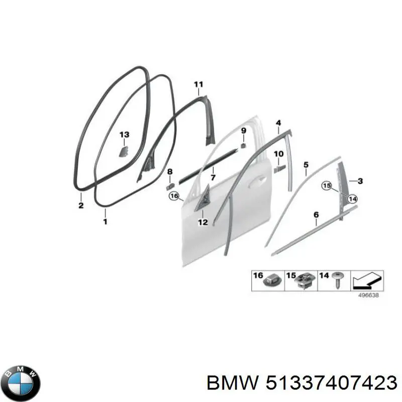 51337407423 BMW сравнить цены на Автопро