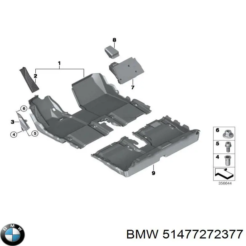 51477272377 BMW сравнить цены на Автопро