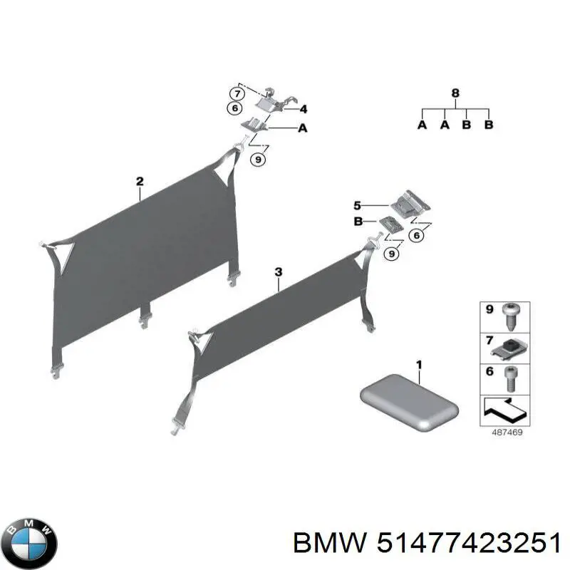 51477423251 BMW сравнить цены на Автопро