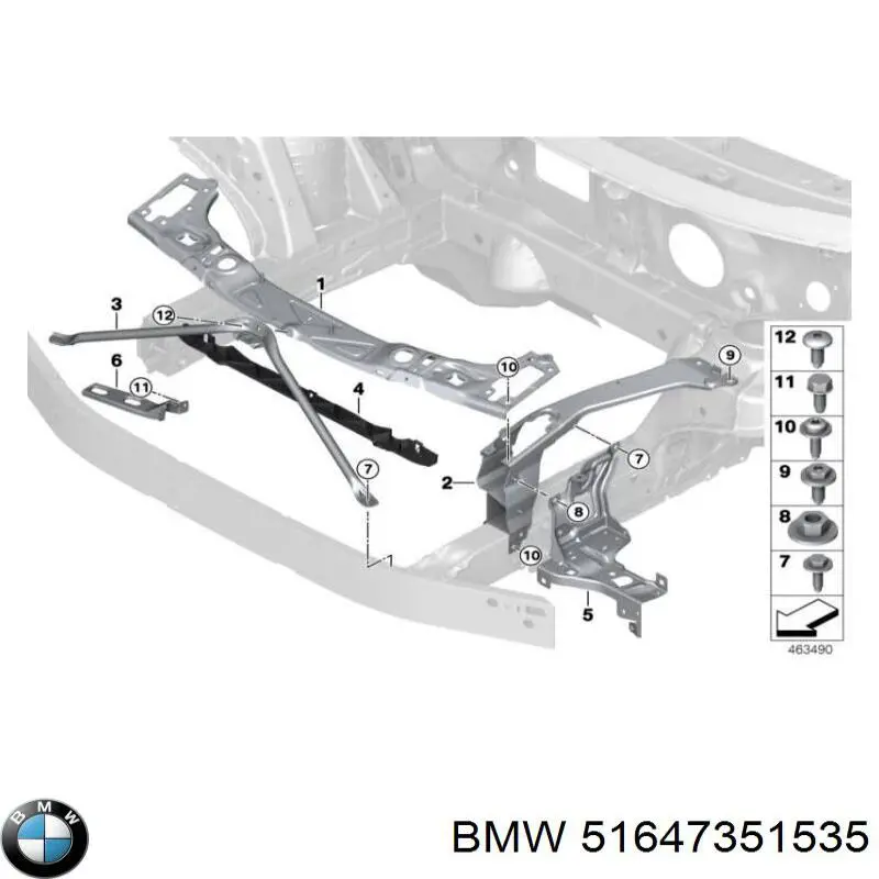 51647351535 BMW сравнить цены на Автопро