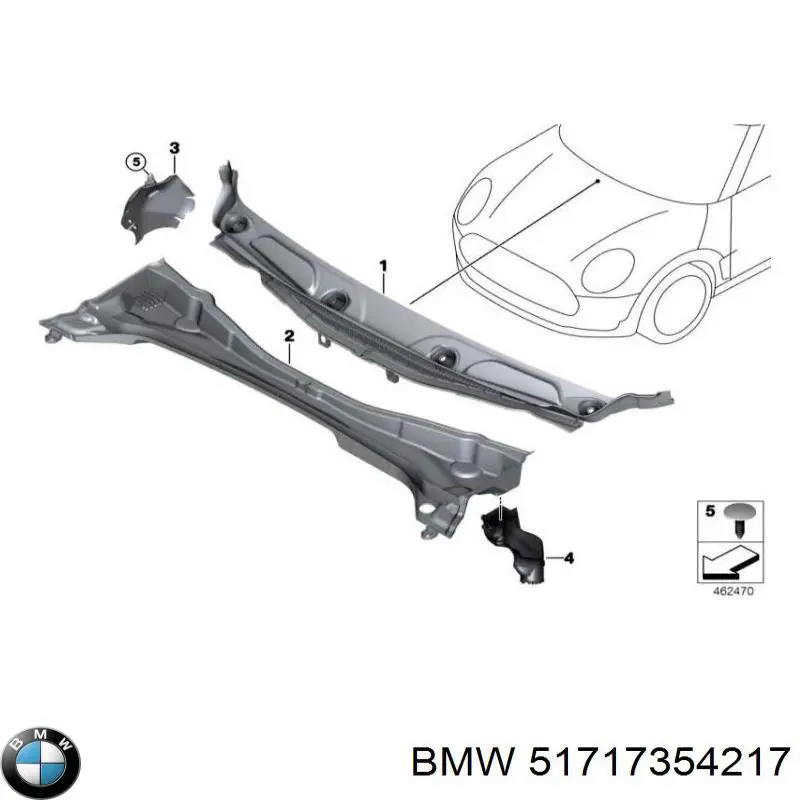 51717354217 BMW сравнить цены на Автопро