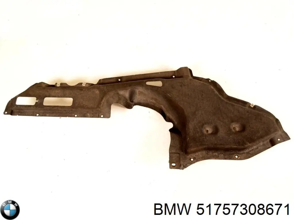 51757308671 BMW защита днища левая