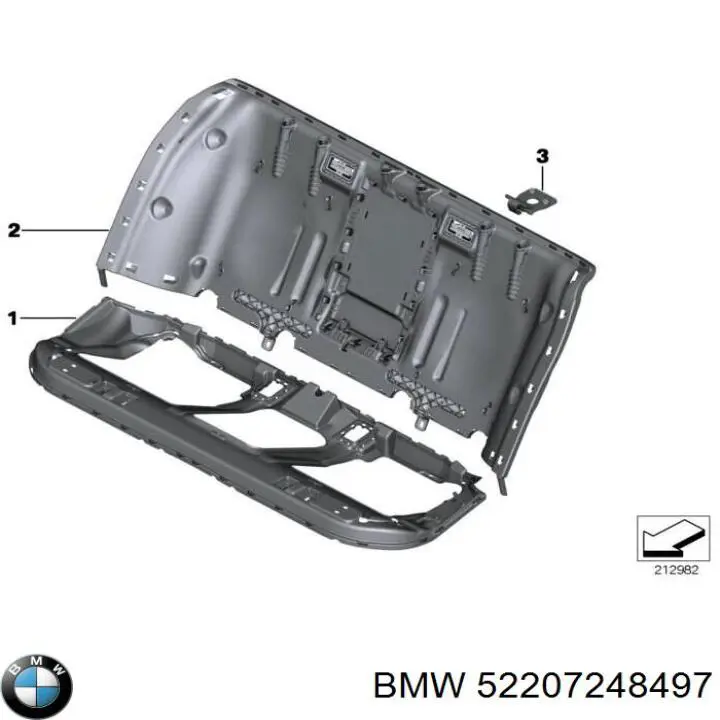 52207248497 BMW сравнить цены на Автопро