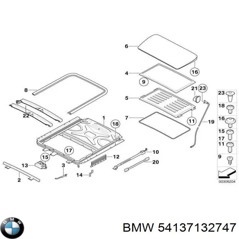 54137132747 BMW сравнить цены на Автопро