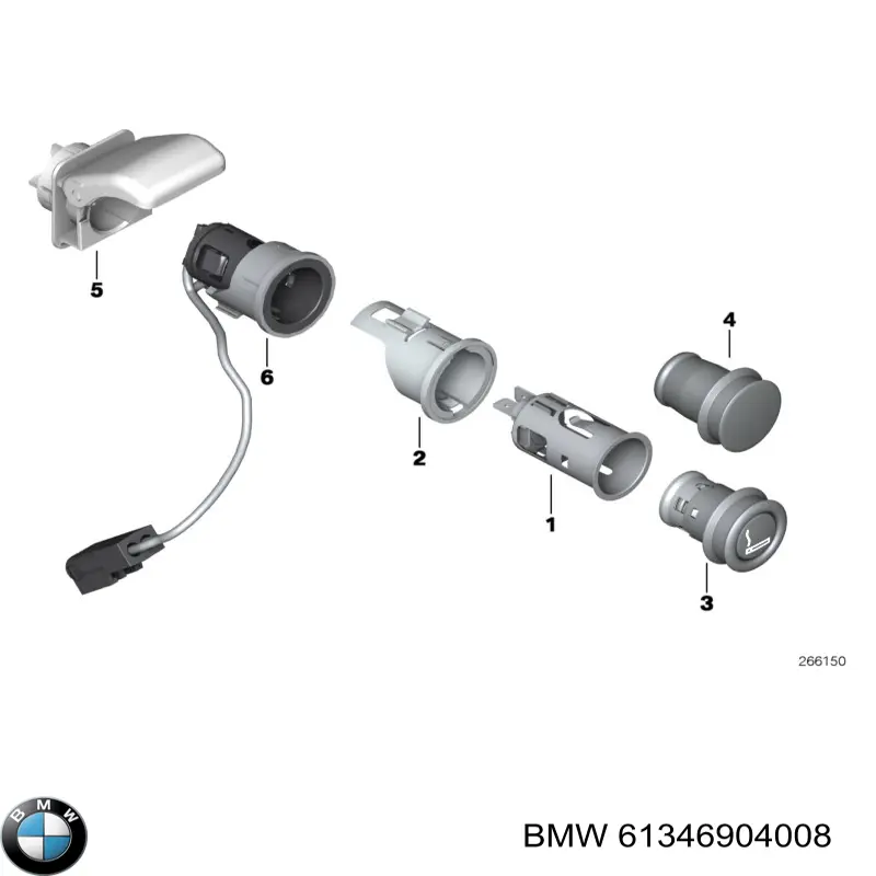 61346904008 BMW сравнить цены на Автопро